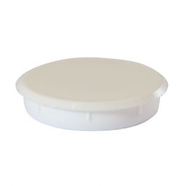Hinge Hole Cover Caps - White 35mm - Pearsons of Duns